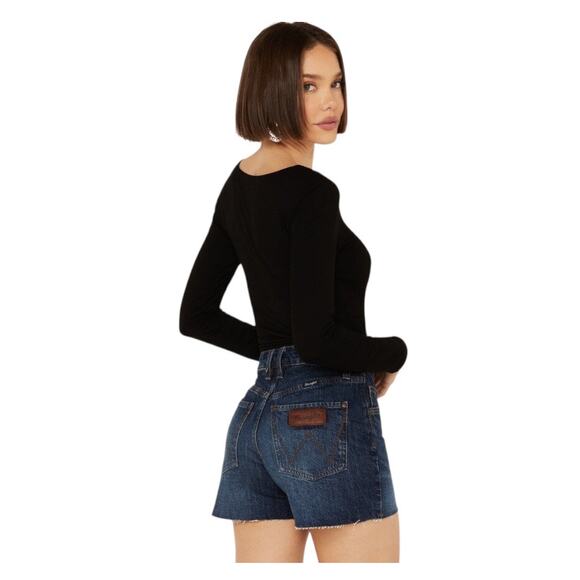 Wrangler | Shorts | Wrangler Retro Shorts Womens 26 Bailey Cut Off High ...